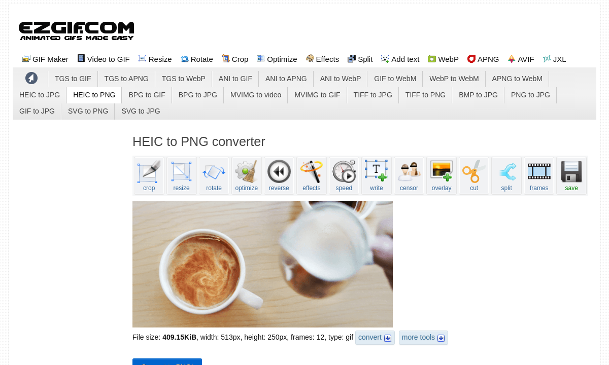 Online HEIC to JPG converter